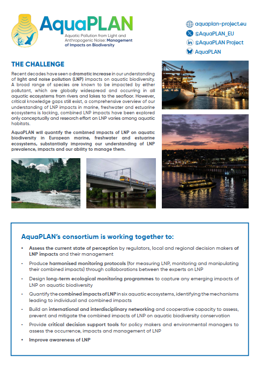AquaPLAN Factsheet - AquaPLAN